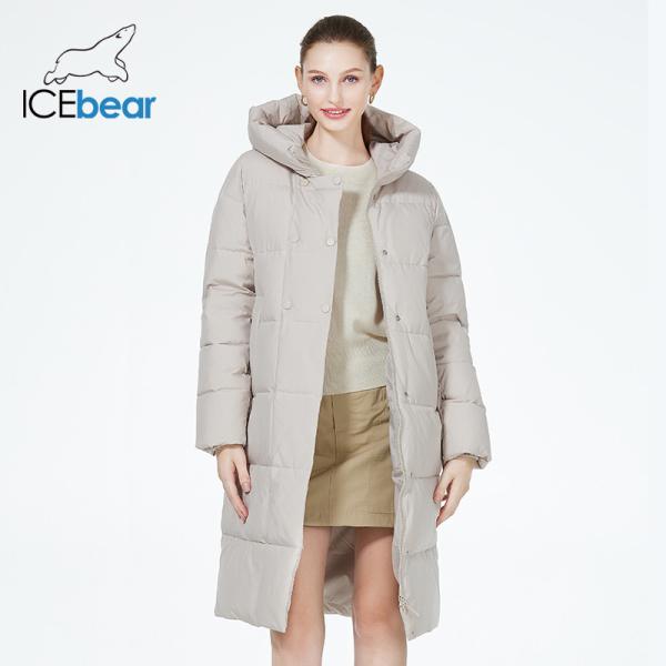 Quality 102cm-106cm Double Breasted Winter Coat Cotton Double Breasted Down Coat for sale