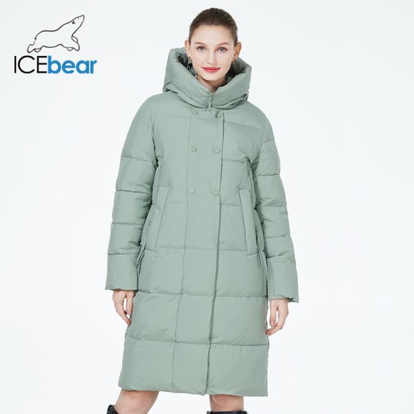 Quality 102cm-106cm Double Breasted Winter Coat Cotton Double Breasted Down Coat for sale