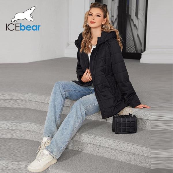 Quality Black Ladies Light Puffer Jacket 74cm 76cm Length Lightweight Packable Jacket for sale