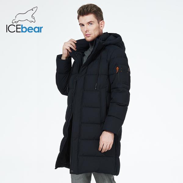 Quality Windproof 100cm Long Padded Jacket Breathable Mens Long Padded Coat for sale