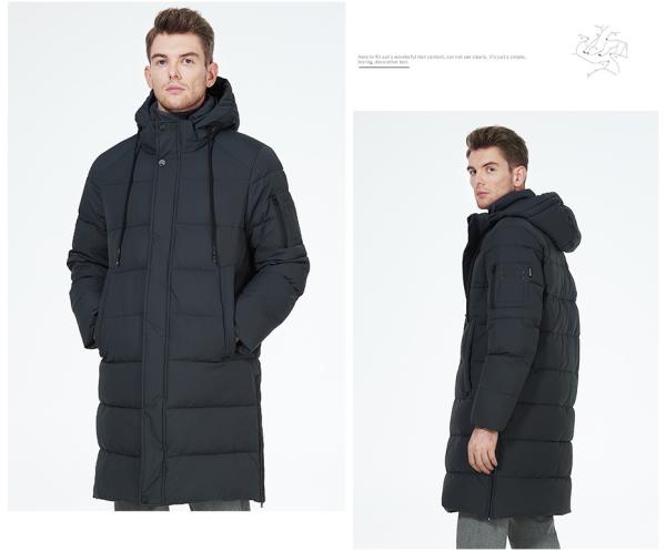 Quality Windproof Water Repellent Puffer Coat 100cm-105cm Long Waterproof Puffer Coat for sale