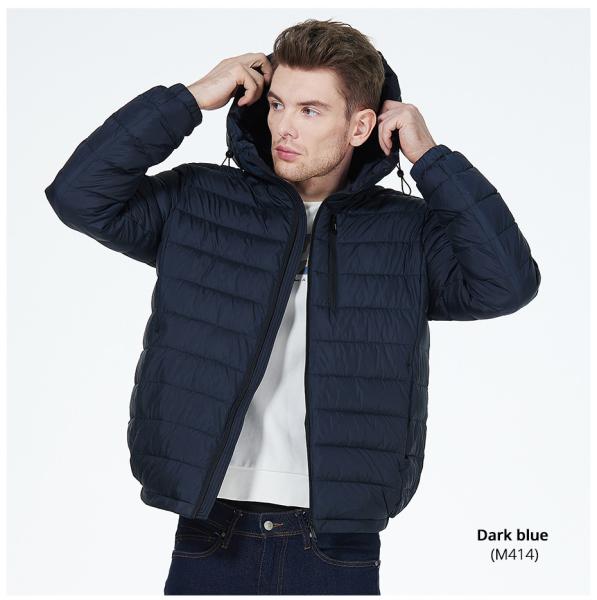 Quality Male Lightweight Packable Down Jacket Spring Autumn Light Padded Jacket Mens for sale