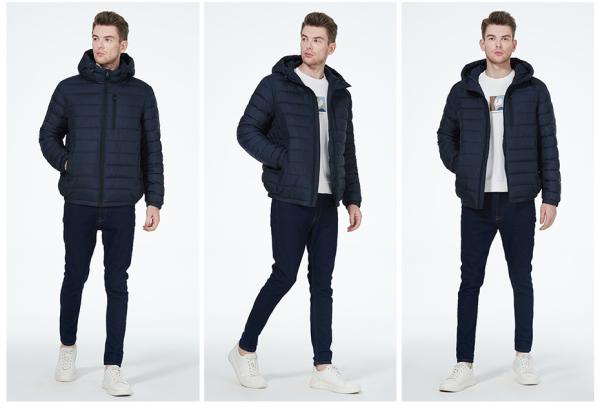 Quality Male Lightweight Packable Down Jacket Spring Autumn Light Padded Jacket Mens for sale