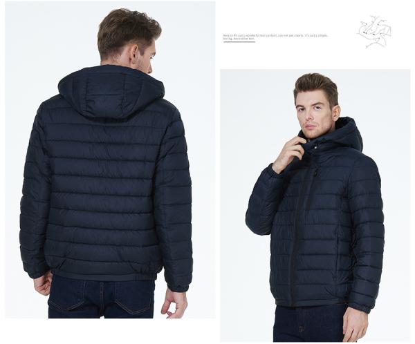 Quality Male Lightweight Packable Down Jacket Spring Autumn Light Padded Jacket Mens for sale