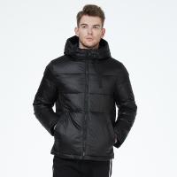 China Polyester Short Padded Coat Outside Short Puffer Jacket Men for sale