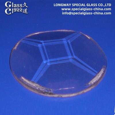 Cina Lenti prismatiche borosilicate trasparenti per soluzioni di illuminazione ad alta efficienza in vendita