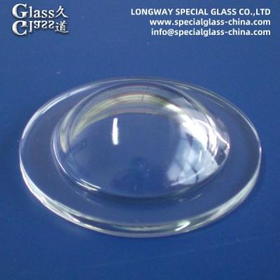 Cina Lenti di lampada in vetro borosilicato durevoli e trasparenti per un'illuminazione ottimale in vendita