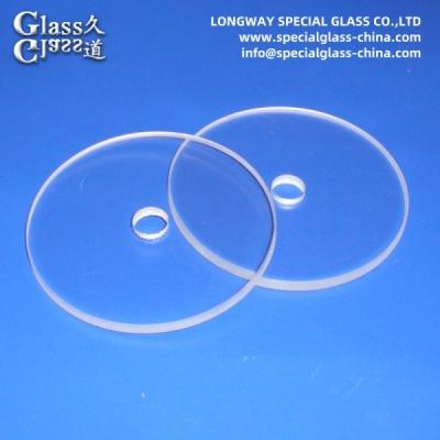 Cina Lenti di vetro galleggiante di borosilicato temperato per lenti per lampade luminose in vendita