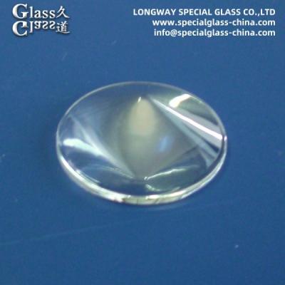 Cina Lenti prismatiche borosilicate trasparenti per soluzioni di illuminazione ad alta efficienza in vendita