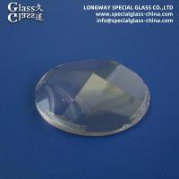 China Clear Borosilicate Prismatic Lens For High-Efficiency Lighting Solutions for sale