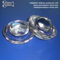 China Pressed Borosilicate Glass Road Stud With Reflective Surface for sale