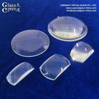 Cina Bk7 Glss ottico Lente convessa piana per strumenti scientifici in vendita