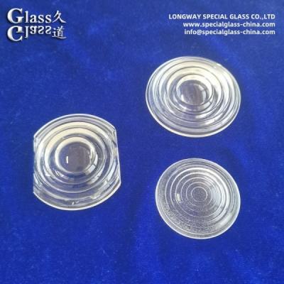 Cina Lenti di borosilicato di vetro ad efficienza per apparecchi di illuminazione a led in vendita