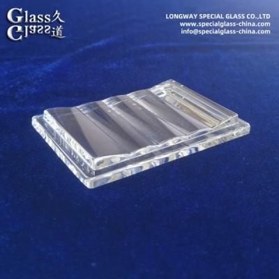Cina Lenti di copertura a LED a Pyrex a struttura trasparente per l'uscita di illuminazione a LED trasparente in vendita
