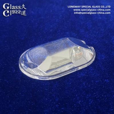 Cina Lenti di copertura a LED a Pyrex a struttura trasparente per l'uscita di illuminazione a LED trasparente in vendita
