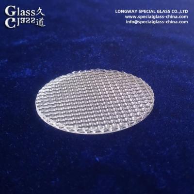 中国 分散型LED照明装置のためのUV耐性質のボロシリケートガラスレンズ 販売のため