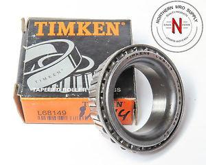 China TIMKEN L68149 ROLLER BEARING 1.3775 IN ID X .660 IN W TAPERED CONE for sale