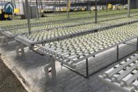 Quality High Yield Agriculture Hydroponic Growing System Greenhouse NFT Growing Troughs for sale