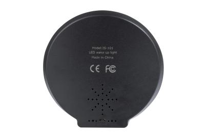 China Micro USB Sunlight Alarm Clock DC5V 1.5 - 2A Natural Sounds Convert Digital Brightness Setting for sale