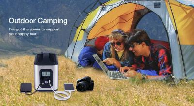 China AC Outlet 300 W Portable Solar Powered Supply With Electronic Signs for sale