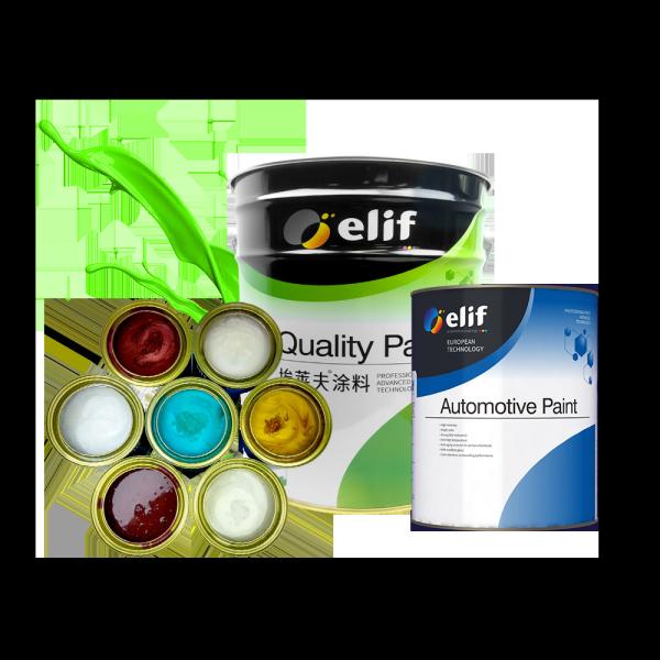 Quality Lightweight Car Body Filler Paint Advertising Billboard Paint Purple Blue 1K Base Coat refinish auto car paint for sale