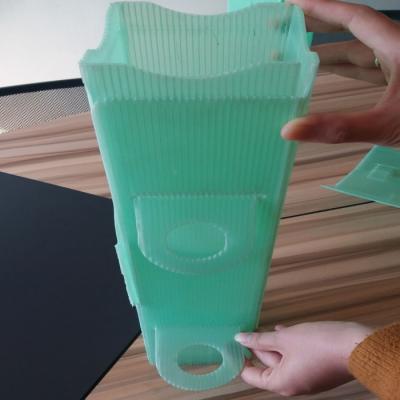 Cina il tronco di albero di plastica di 2mm Corflute avvolge le guardie di plastica verdi dell'albero in vendita
