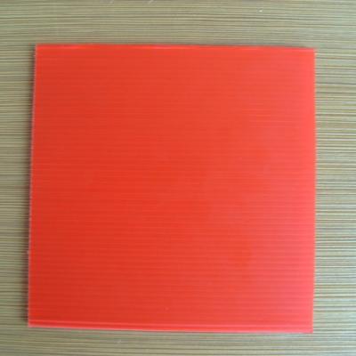 Cina 12x24 Correx riveste 6mm ha ondulato la larghezza di plastica degli strati 2500mm in vendita