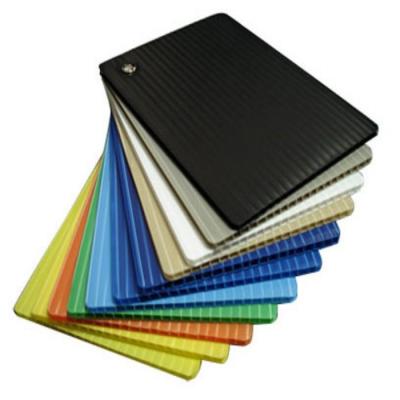 China Fire Retardant 3mm Corflute Sheet 5mm Corflute Panels Outdoor Die Cutting for sale