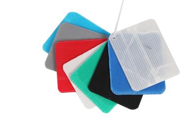 China PP Black Coroplast Sheets 4x8 6mm Corrugated Plastic Sheets for sale