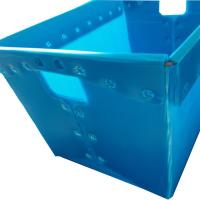 China 5mm Coroplast Postal Totes Corrugated Plastic Customized for sale