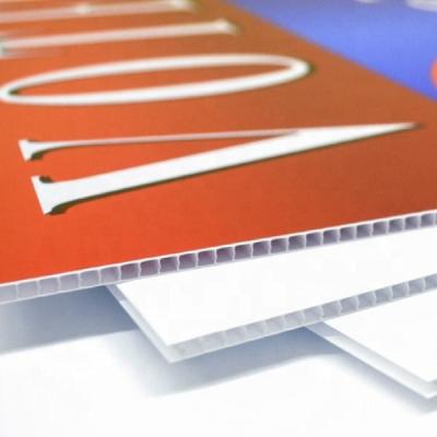 Cina tabelloni resistenti alle intemperie di Corflute del segno di 3mm 5mm Corflute in vendita