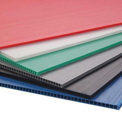 Cina 10mm Recycled Coroplast Corrugated Plastic Sheets Customization in vendita