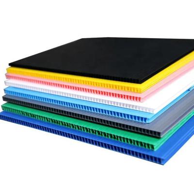 Cina Customized PP Hollow Sheet Corrugated Plastic Coroplast Board in vendita
