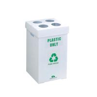 China PP Coroplast Recycle Bin Eco Friendly Resistant Durable for sale