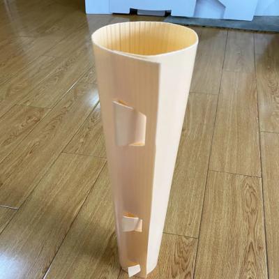Cina 2mm Corrugated PP Plastic Vine Guards Tree Protector Impact Resistance in vendita