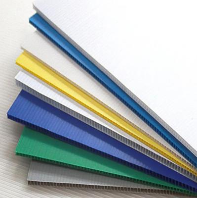Cina Peso leggero riciclato bordo di plastica ondulato della cavità dello strato di Coroplast del polipropilene in vendita