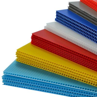 Cina Lightweight Customized Waterproof Coroplast Sheet Corrugated Plastic Polypropylene Sheet in vendita