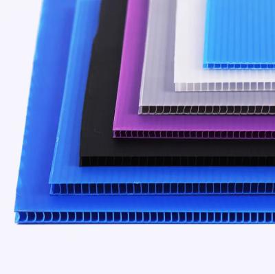 Cina Lightweight Customized Waterproof Coroplast Sheet Corrugated Plastic Polypropylene Sheet in vendita