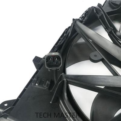 China Radiator Fan Cooling Auto Parts Engine Cooling Fan For BMW F25 400W Radiator Fan 17427601176 for sale