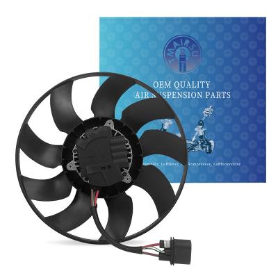 China Engine Cooling Radiator Fan Assembly For Volkswagen Touareg Cooling Fan ISO TS15949 Certified for sale