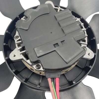 Ventilatore di raffreddamento per auto in plastica per Audi Q7 2016 Vice con alta qualità ISO TS15949 certificato