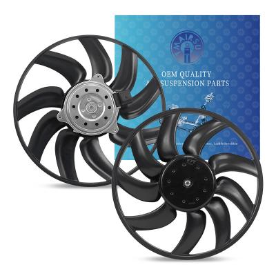China Level Audi A4 S4 Q5 A5 A7 Macan Electric Cooling Fan With ISO TS15949 Certification for sale