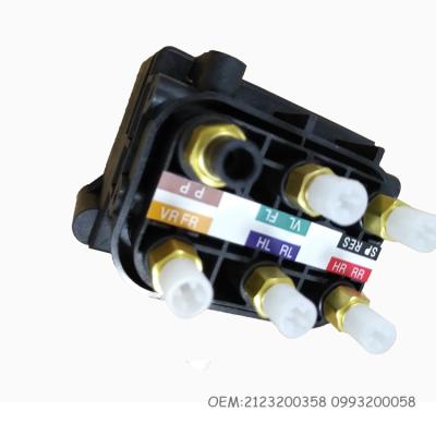 Cina 2123200358 0993200058 blocchetti della valvola della sospensione dell'aria per la valvola di pompa dell'aria di Mercedes-Benz W212 W222 in vendita