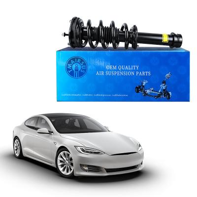 China Ophanging Luchtophangingsschok voor Tesla Model S Voorste linker en rechter spoel veerschok RWD 1015619-01-E 1030607-01-A Te koop