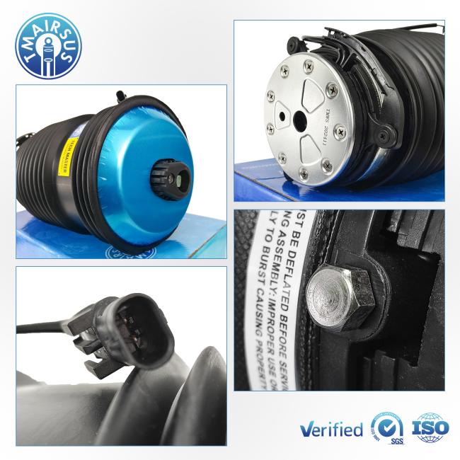 Air suspension spring product photo close-up