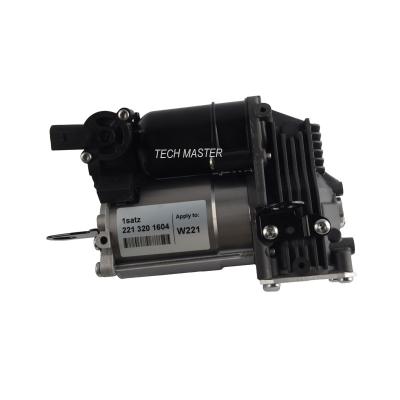 Compresor de la suspensión del aire Uno mismo-que nivela para Mercedes Benz W221 2213201704 2213201904 2213200304