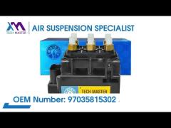 Tech Master TMAIRSUS Air Suspension Valve Blocks for Audi Q7, Touareg, Cayenne Panamera XC90 Hyundai