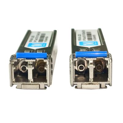 China Long-Distance 155M Duplex 20km 1310nm LC Connector DDM 100BASE SMF Fiber Optic Module Pluggable SFP Transceiver for FTTX for sale