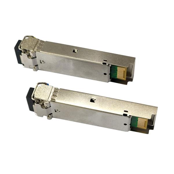 Data Rate 2.5G Duplex 80km 1550nm LC Connector DDM Pluggable SFP Transceiver for Long Distance Fiber Optic Transceivers