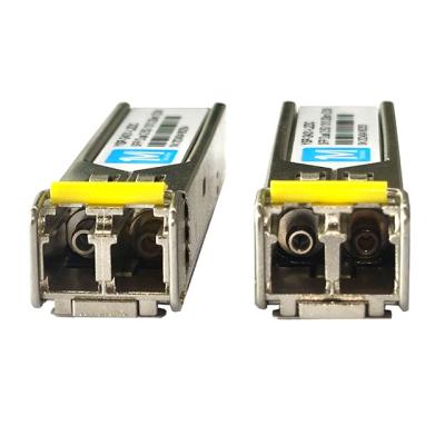 China 3 155M Duplex 80km 1550nm LC Connector DDM 100BASE SMF Fiber Optic Module Pluggable SFP Transceiver for sale